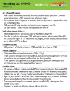 Oral PrEP Pocket Card - getSFcba